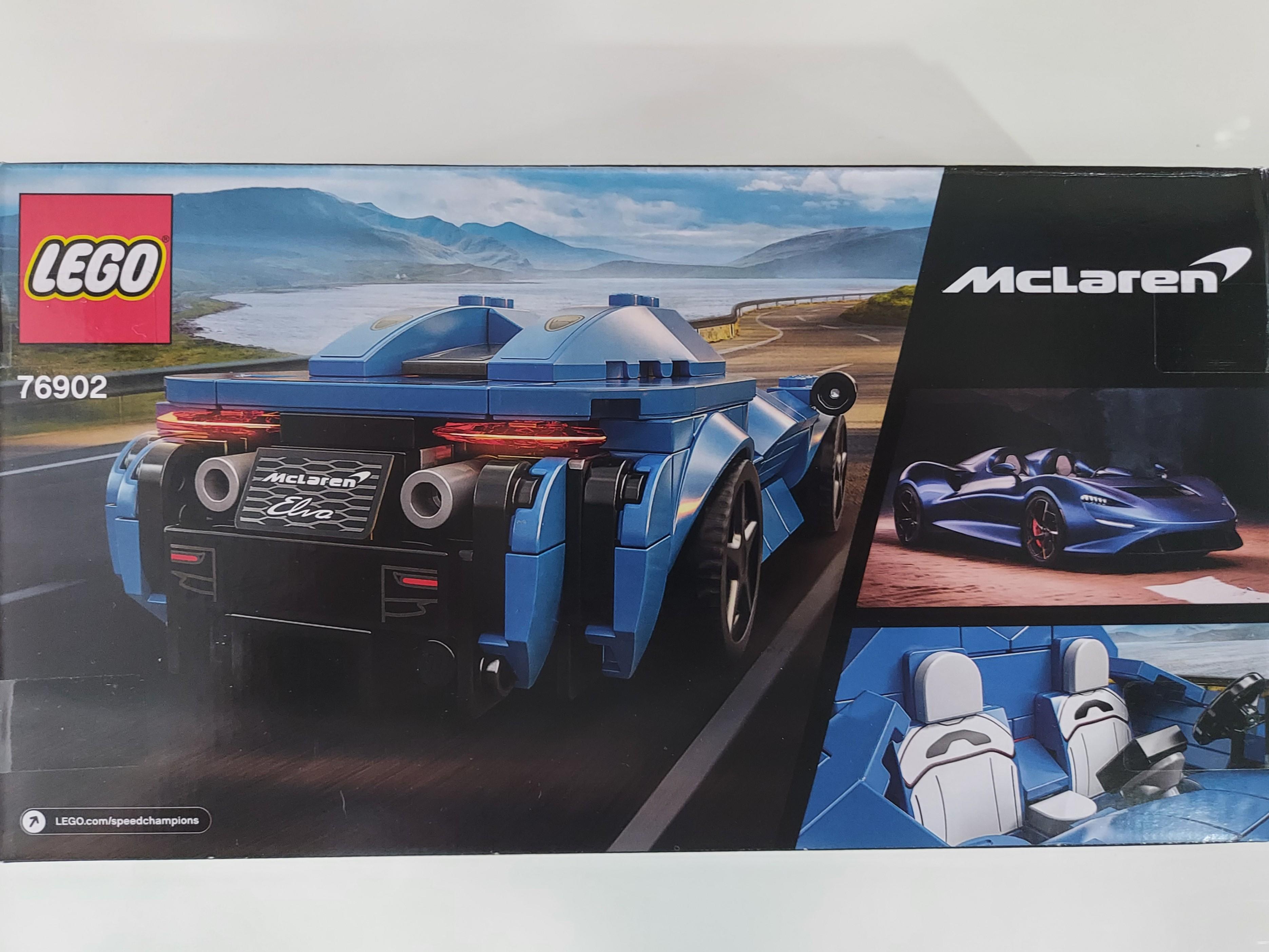 Lego 76902 Speed Champions McLaren Elva, Hobbies & Toys, Toys & Games ...