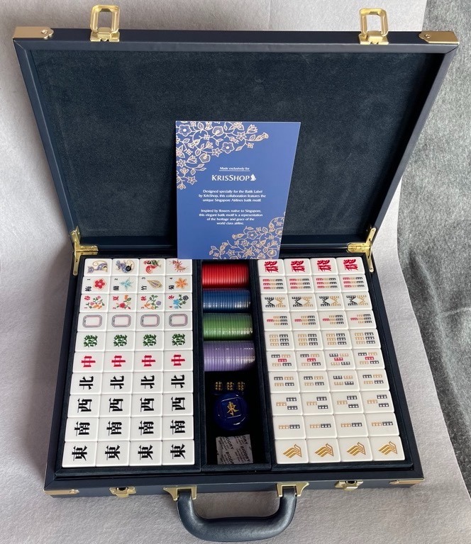 Limited Edition SIA (SQ) Mahjong Set, Hobbies & Toys, Toys & Games on ...