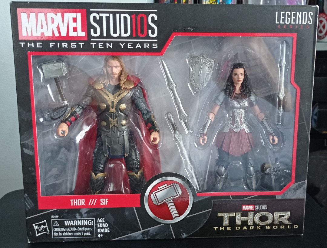 Marvel Legends Marvel Studios Thor and Sif, Hobbies & Toys, Toys ...