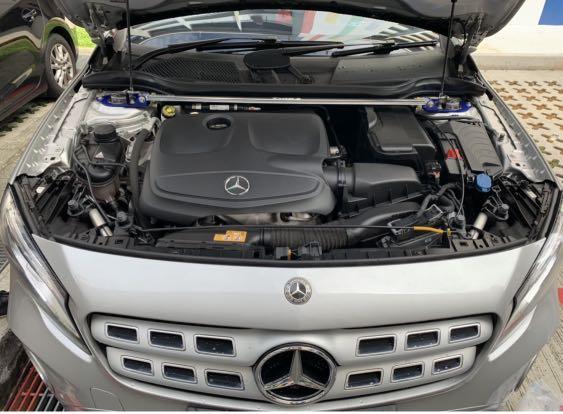 Mercedes Class A / CLA / GLA Front Bonnet hydraulic rod / Damper bar ...