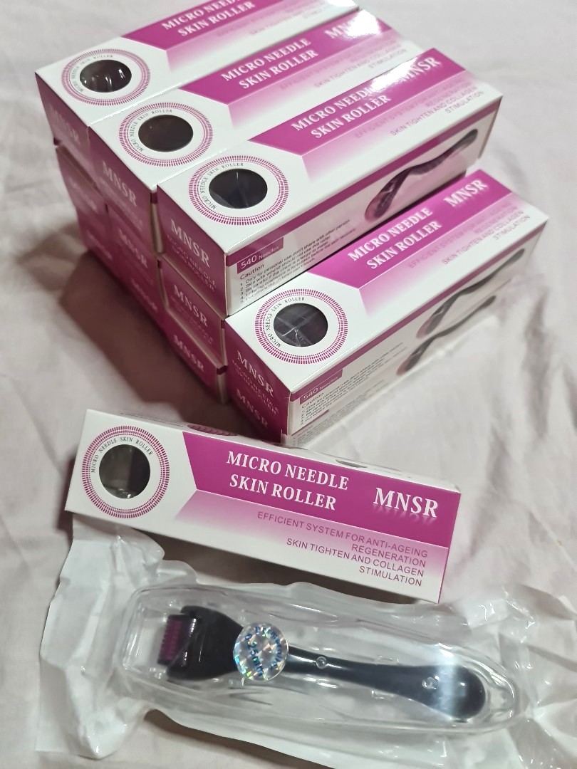 MTS Derma Roller 540 Micro Needling 0.25mm, Beauty & Personal Care ...