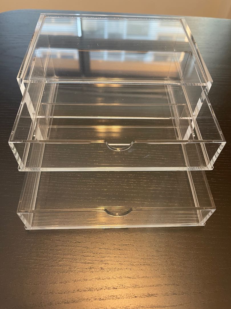 Muji Acrylic case, Women's Fashion, Jewelry & Organisers, Accessory ...