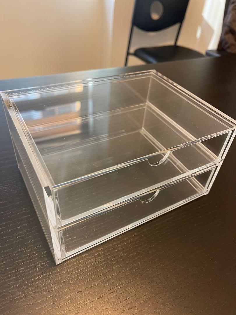Muji Acrylic Box, Women's Fashion, Jewelry & Organisers, Accessory ...