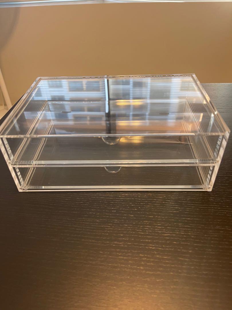 Muji Acrylic Box, Women's Fashion, Jewelry & Organisers, Accessory ...