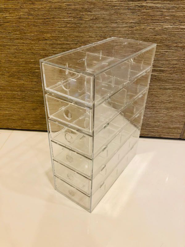 Muji acrylic box, Women's Fashion, Jewelry & Organisers, Accessory ...