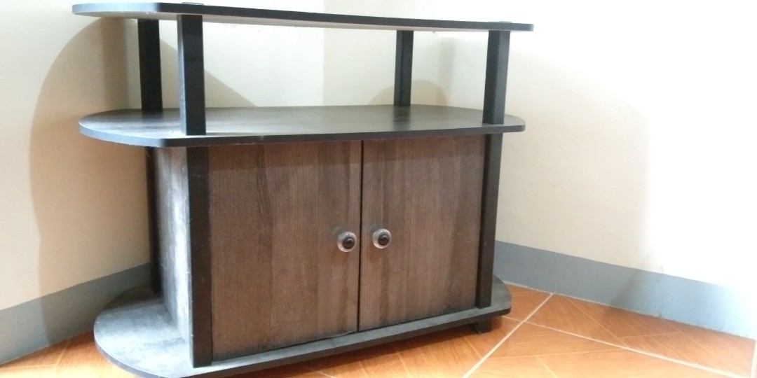 Multipurpose TV rack with storage, Furniture & Home Living, Furniture ...