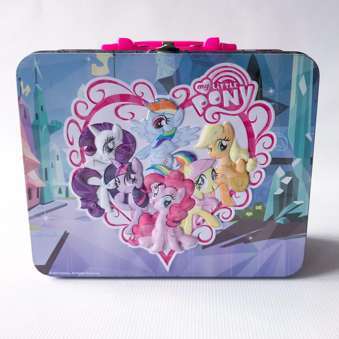 My Little Pony Tin Lunchbox with 48-piece Puzzle Inside, Hobbies & Toys ...