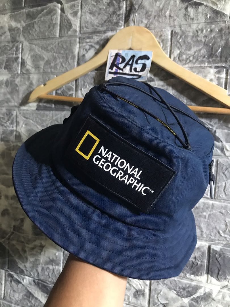 Reprice NATIONAL GEOGRAPHIC engineer bucket hat, Men's Fashion, Watches ...