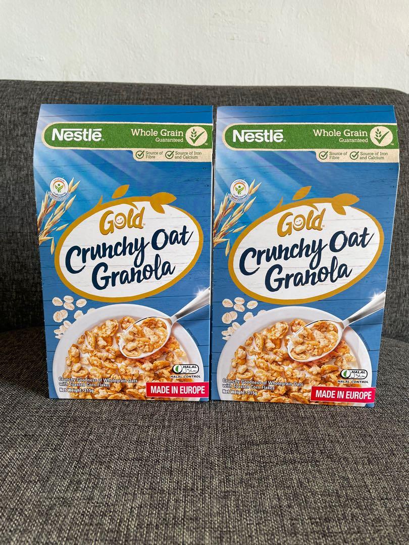 Nestle Gold Crunchy Oat Granola, Food & Drinks, Packaged & Instant Food ...