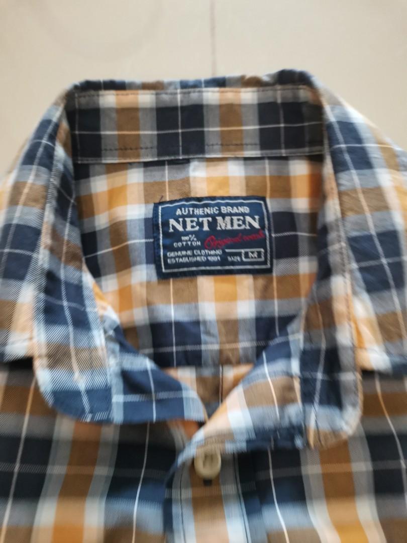 Net men casual formal, Men's Fashion, Tops & Sets, Tshirts & Polo ...