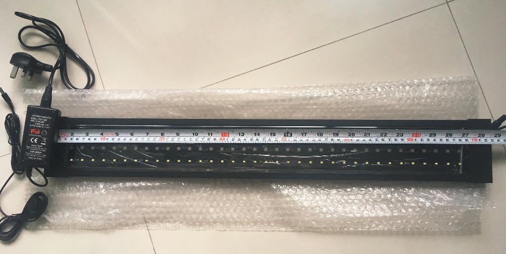 NICREW RGB Plus Aquarium Light, Freshwater Aquarium LED Light with Remote Controller, 24/7 ...