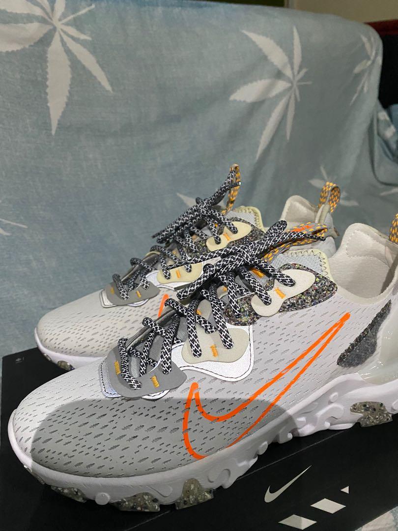 Nike React Vision Laser Collection Reflective Pair, Men's Fashion ...