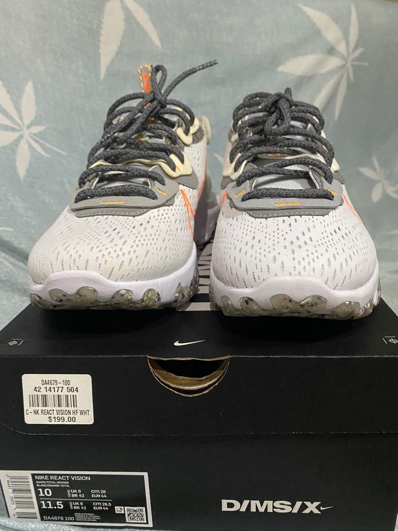 Nike React Vision Laser Collection Reflective Pair, Men's Fashion ...