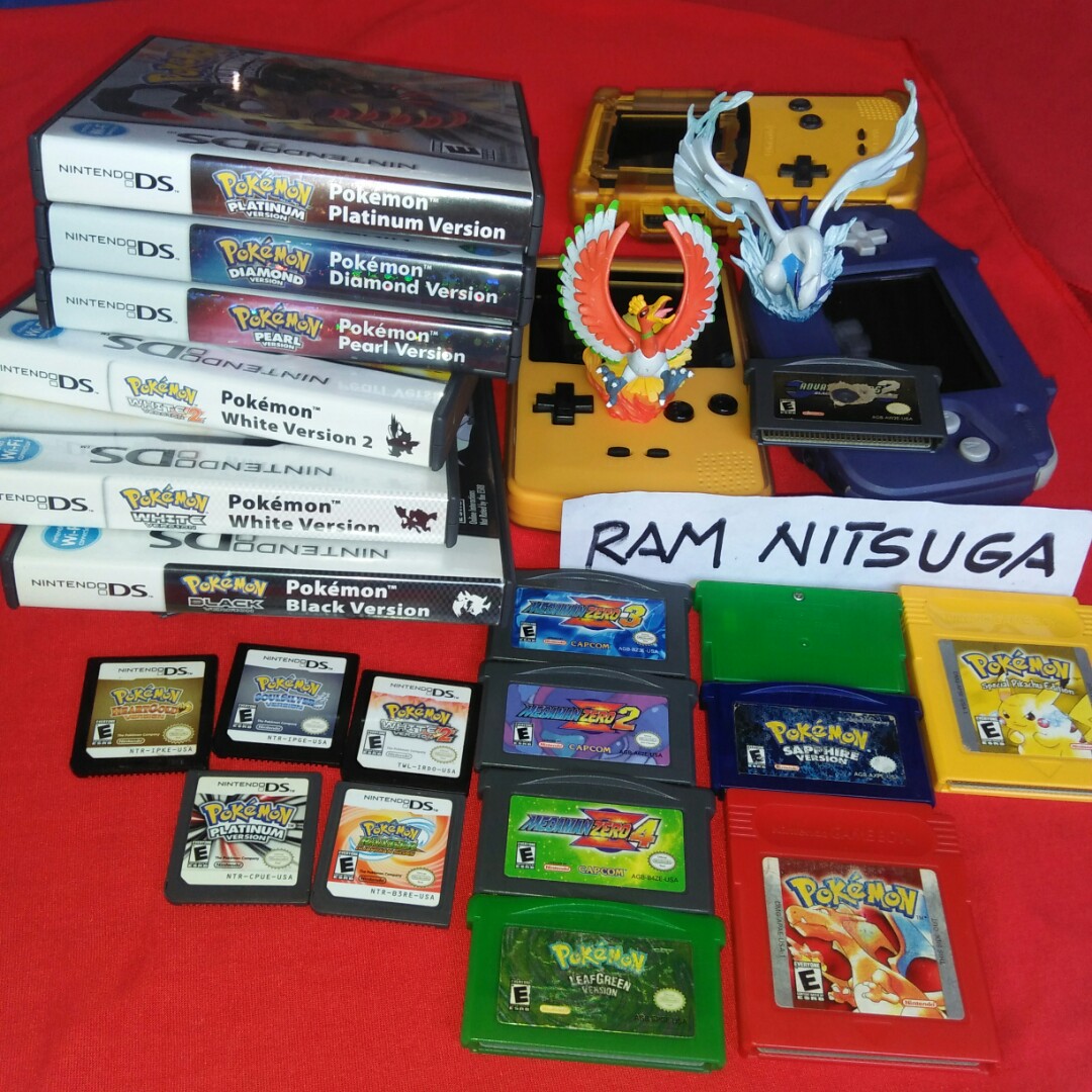Nintendo DS GBA GBC Gameboy: Pokemon Zelda Megaman and many more, Video ...