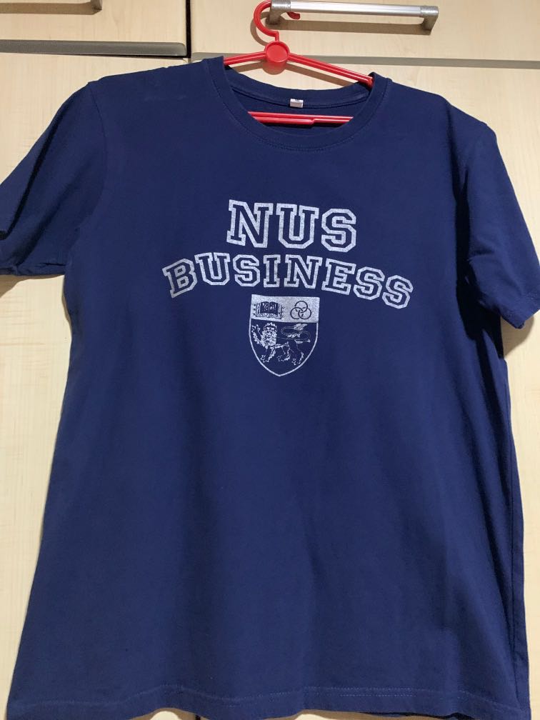NUS business school T shirt, Men's Fashion, Tops & Sets, Tshirts & Polo ...