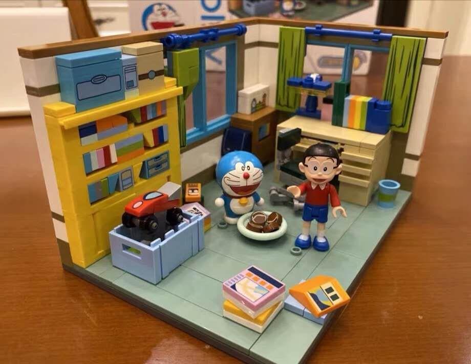 Original Doraemon Nobita Room Lego type series Ready Stock!, Hobbies ...