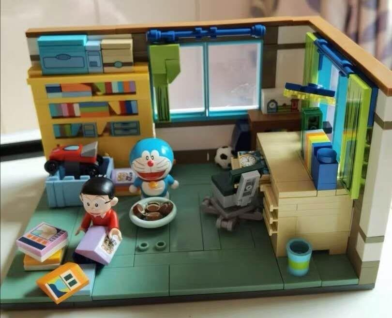 Original Doraemon Nobita Room Lego type series Ready Stock!, Hobbies ...