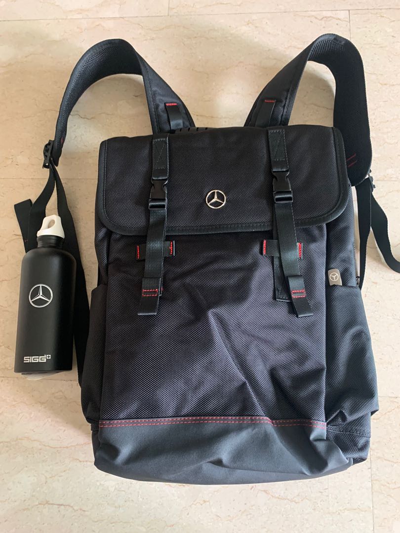 Original Mercedes backpack, Men's Fashion, Bags, Backpacks on Carousell