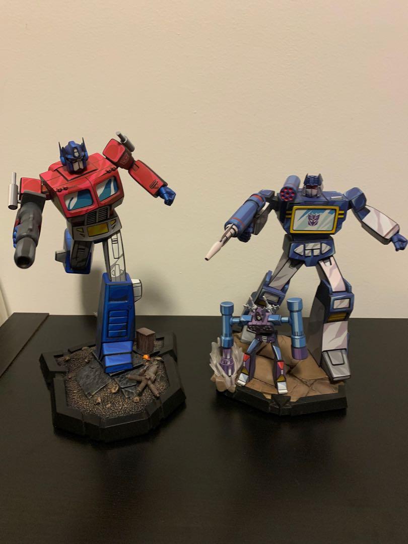 PCS Transformers - Optimus Prime and Soundwave, Hobbies & Toys, Toys ...