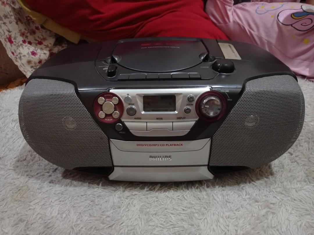 Philips soundmachine tape compo dvd, Elektronik, Lainnya di Carousell