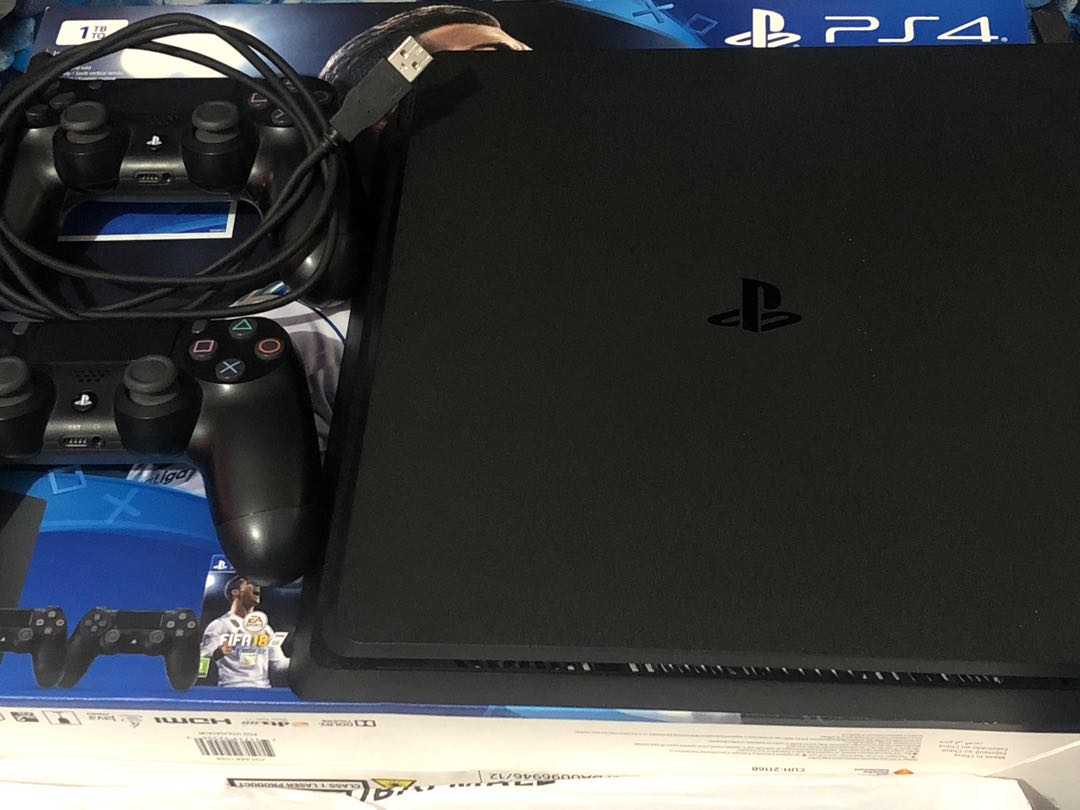 Playstation slim 1tb, Video Gaming, Video Game Consoles, PlayStation on ...