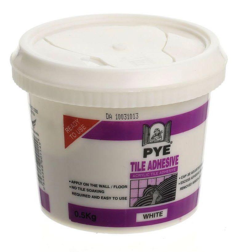 PYE Tile Adhesive / Glue White Ready To Use Tiktok Tile Table DIY ...