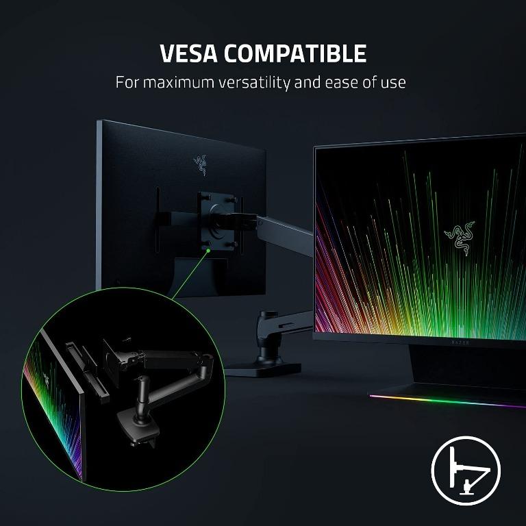 Razer Raptor 27" Gaming Monitor: WQHD (2560x1440) - IPS-Grade - 165Hz ...