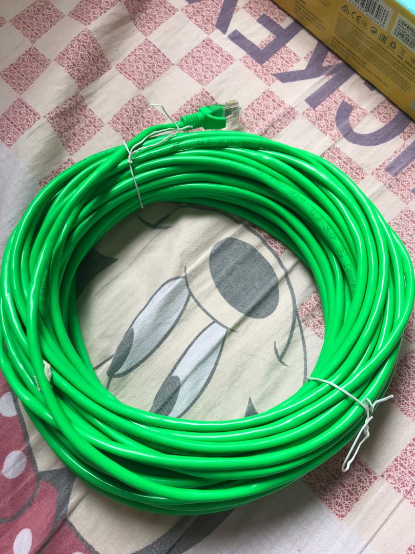 RJ45 Ethernet Lan Cable 20M (20 meters) pakibasa ng description ...