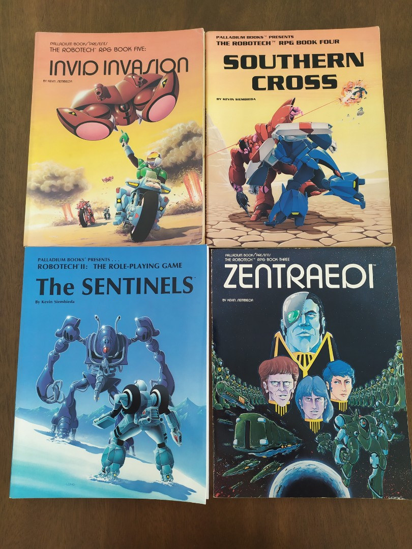 Robotech Macross RPG The Sentinels Invid Invasion Southern Cross ...