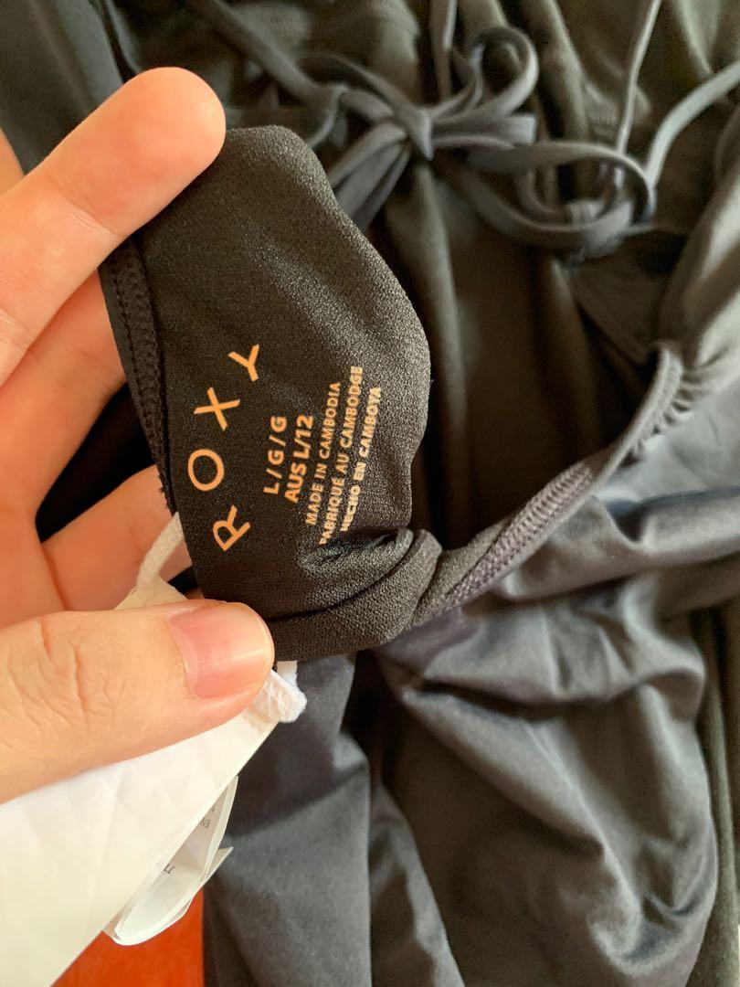 Roxy Beach Classice One piece in Black (Large), Women's Fashion ...