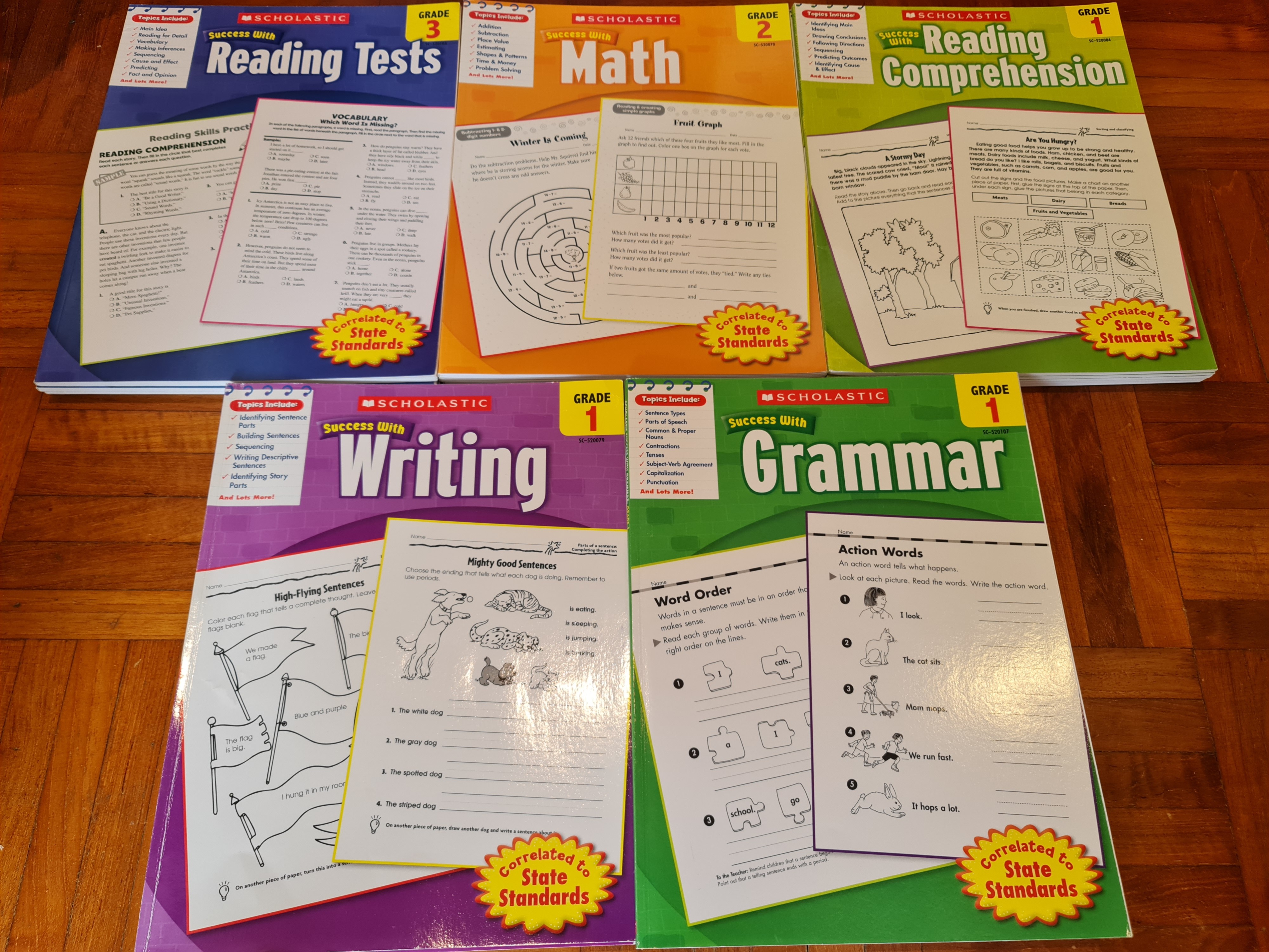 Scholastic Success With Writing Reading Comprehension Grammar Math Scholastic Success With Writing Reading Comprehension Grammar Math