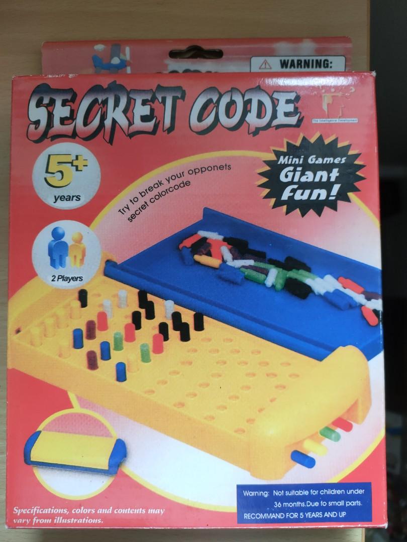 Secret Code game for kids, Hobbies & Toys, Toys & Games on Carousell