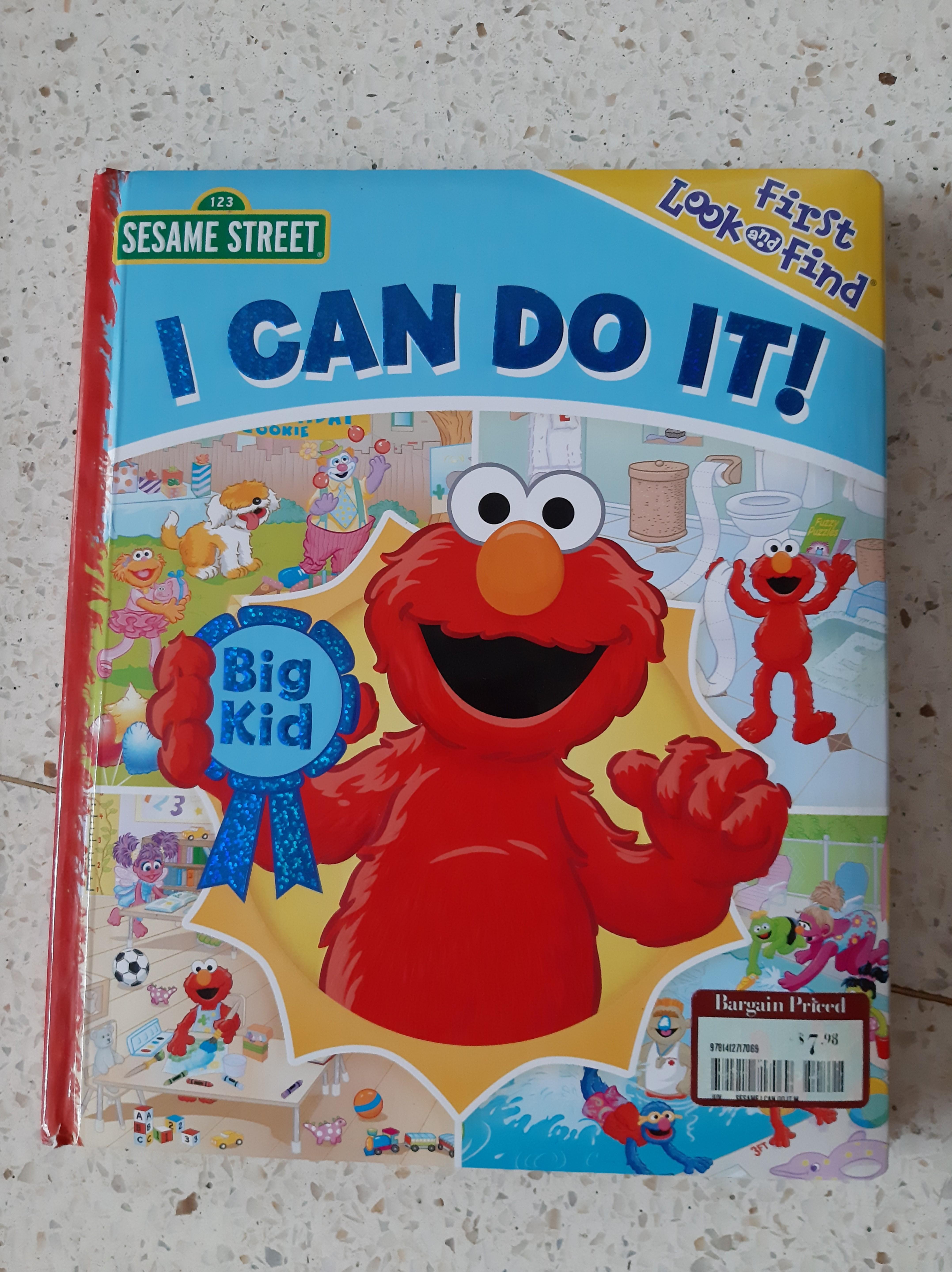 SESAME STREET TODDLERS BOOK, Hobbies & Toys, Books & Magazines ...