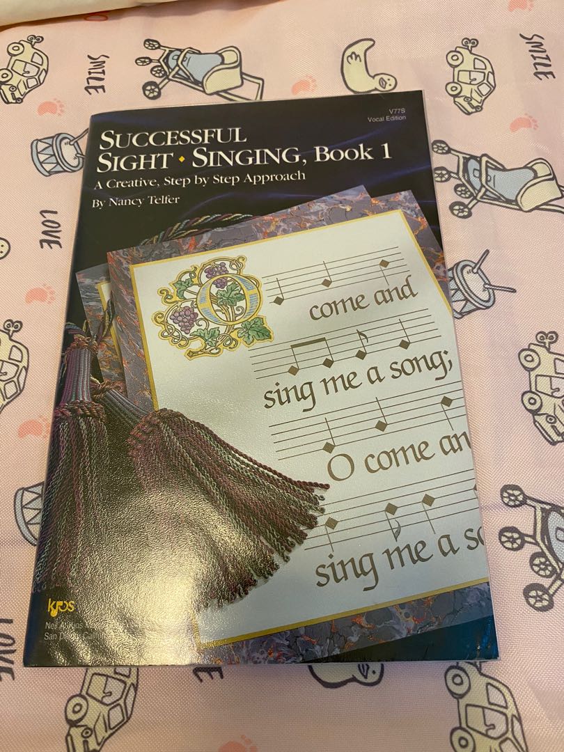 Sight singing book 1, 興趣及遊戲, 書本 & 文具, 書本及雜誌 - 補充練習 - Carousell