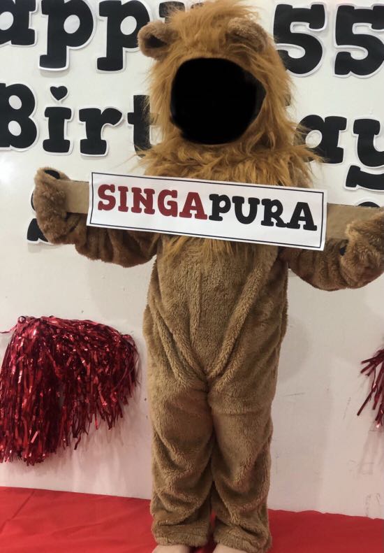 Singapore singa Costume, Babies & Kids, Babies & Kids Fashion on Carousell