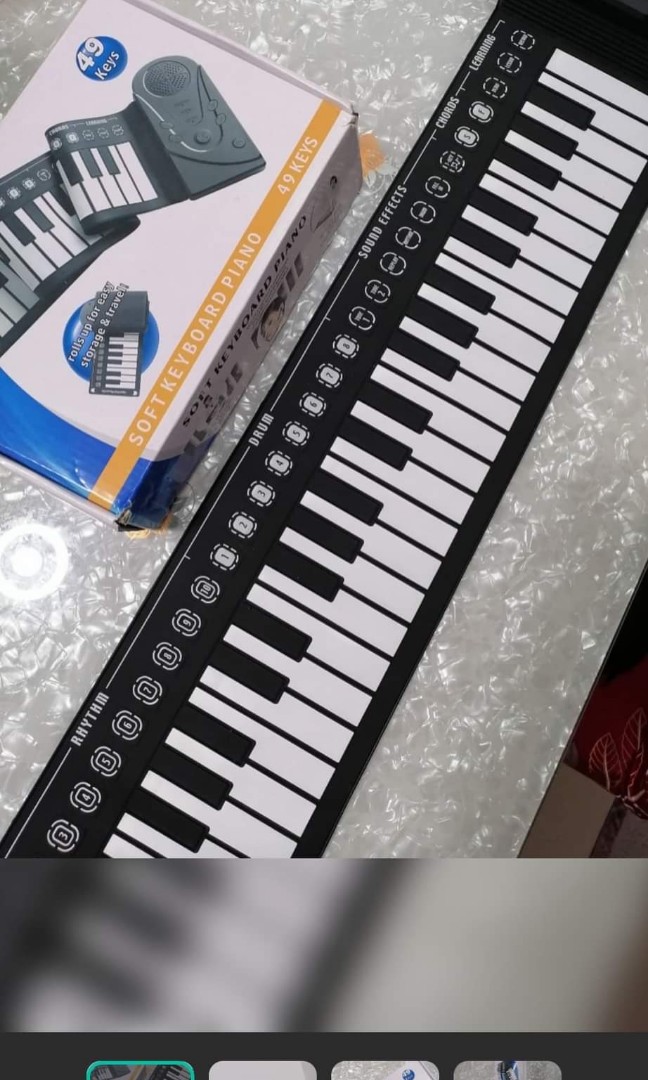 Soft keyboard piano. SUPER SALE, Hobbies & Toys, Music & Media, Musical ...
