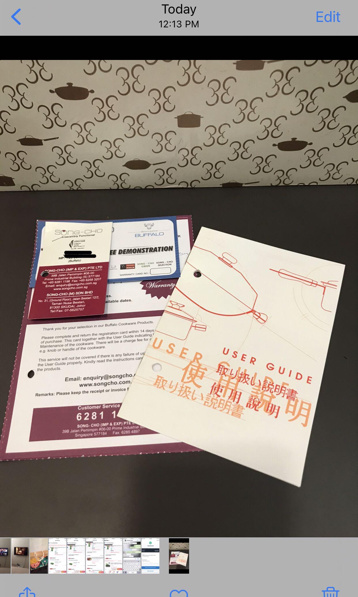 Song Cho Wok, Furniture & Home Living, Kitchenware & Tableware ...