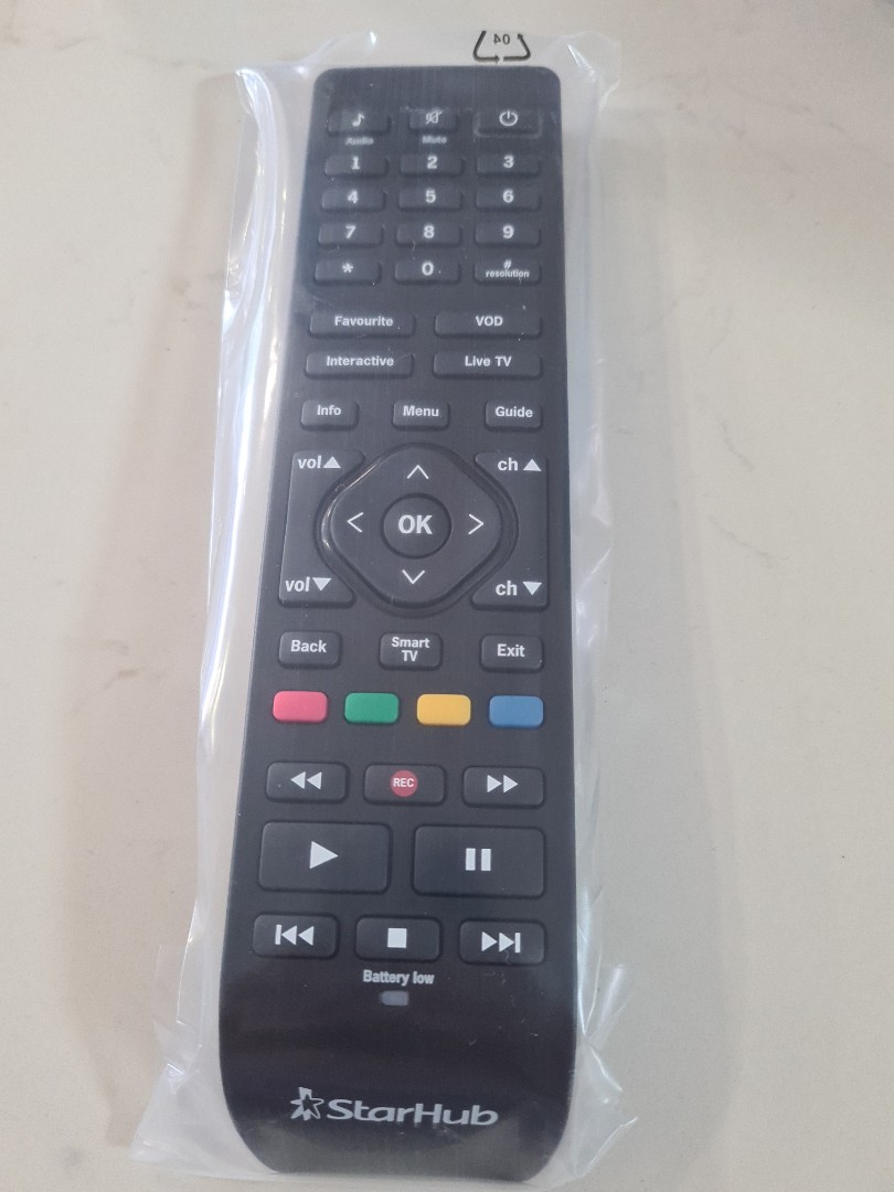 Starhub universal remote controller, TV & Home Appliances, TV ...