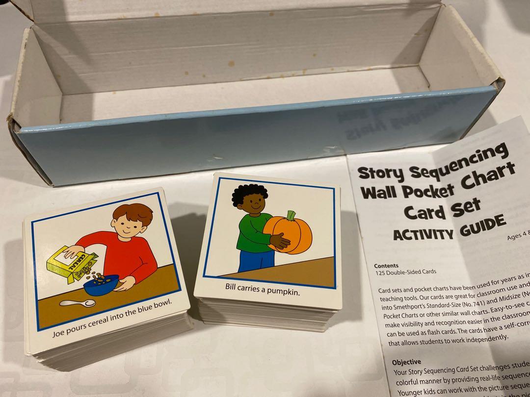 Story sequencing card activity, Hobbies & Toys, Toys & Games on Carousell