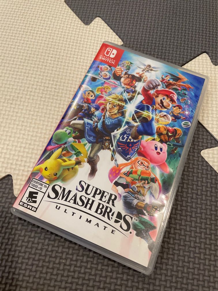 Super Smash Bros Ultimate Nintendo Switch Game, Video Gaming, Video ...