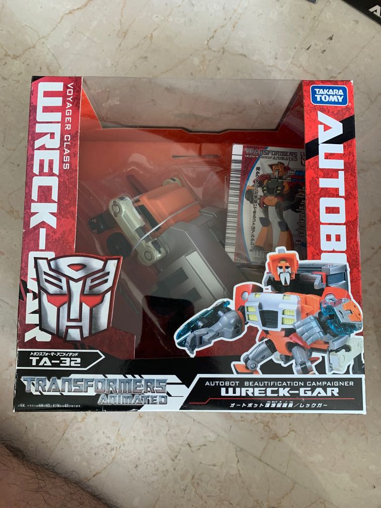 Takara Tomy Transformers Animated Wreck-Gar, Hobbies & Toys, Toys ...
