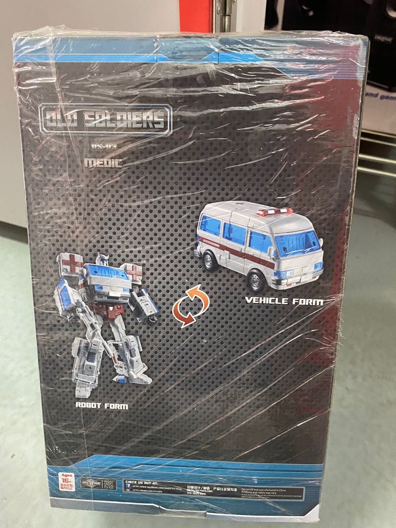 TFC Old Soldier Series OS-03 Medic (Ratchet), Hobbies & Toys, Toys ...