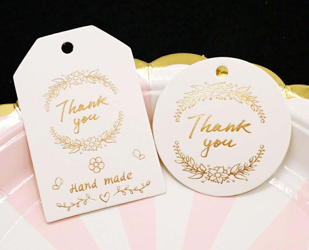 Thank you card - bakery/pastries, Hobbies & Toys, Stationery & Craft ...