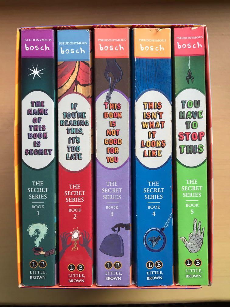The Secret Series by Pseudonymous Bosch, Hobbies & Toys, Books ...