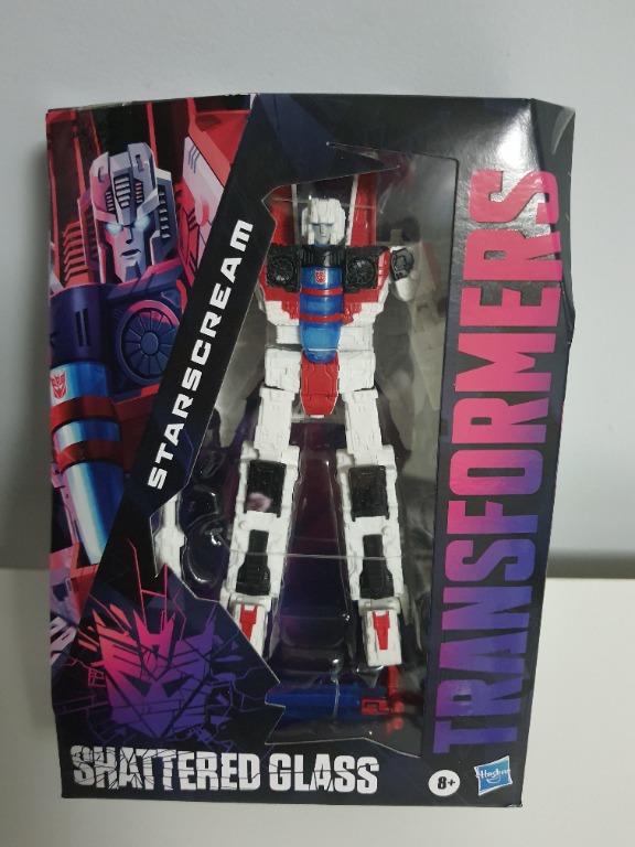 Transformers Shattered Glass Starscream (Voyager), Hobbies & Toys ...