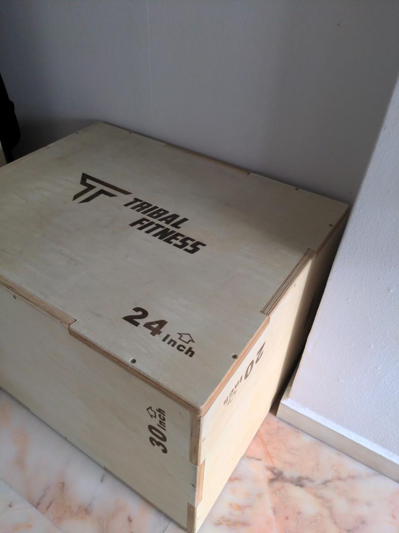 Tribal Fitness Plyo Box (3 in 1), Sports Equipment, Exercise & Fitness ...