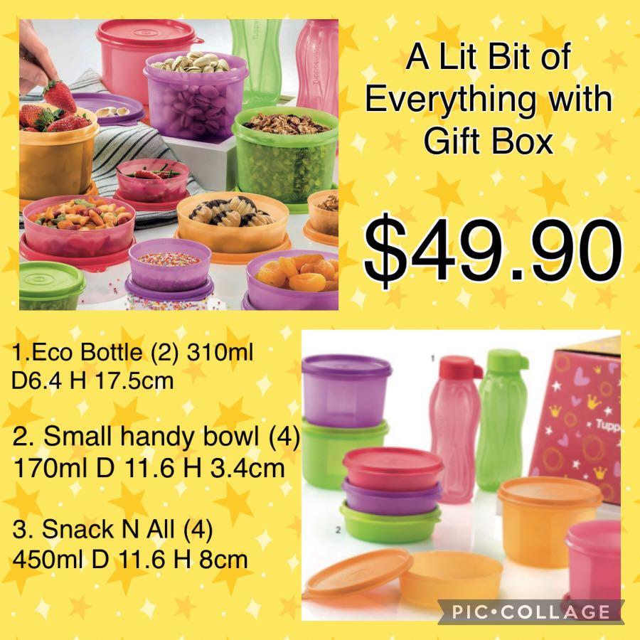 Tupperware Gift Set, Furniture & Home Living, Kitchenware & Tableware ...