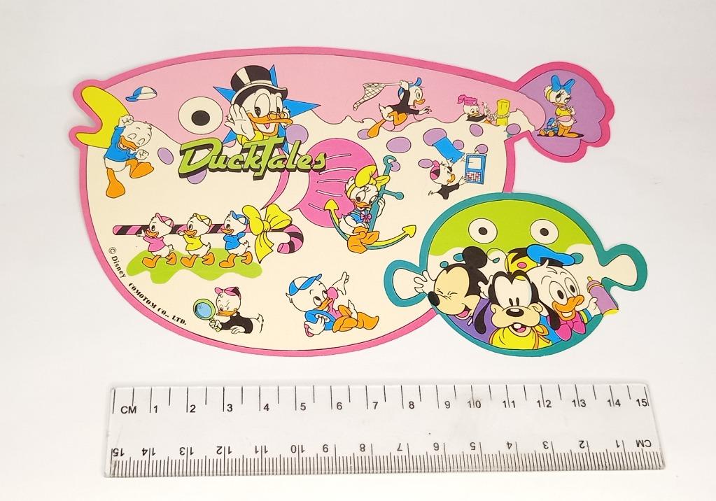 Vintage Disney Ducktales Stickers (circa 1987), Hobbies & Toys ...