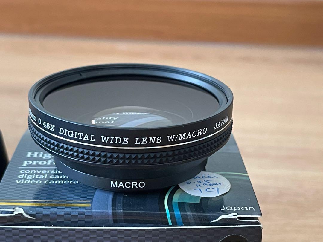 Vitacon 0.45x Wide Angle and Macro Lens 49mm, Photography, Lens & Kits ...