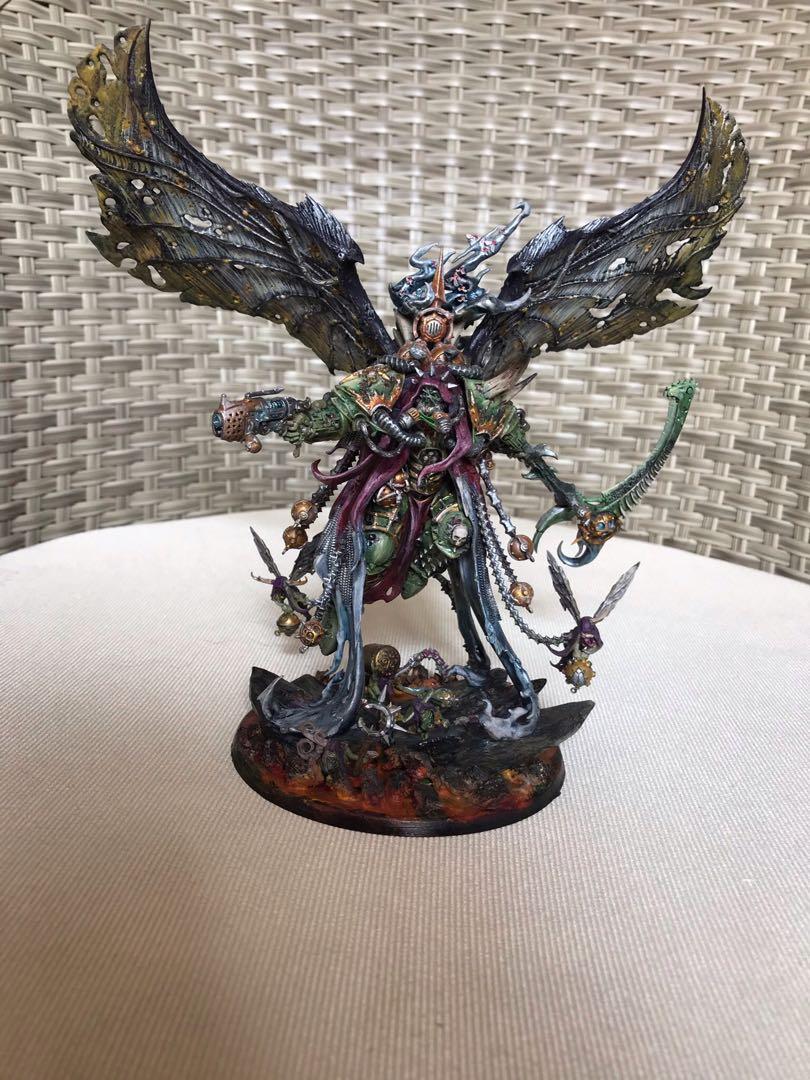 Warhammer 40k Mortarion Primarch of the Death Guard, Hobbies & Toys ...